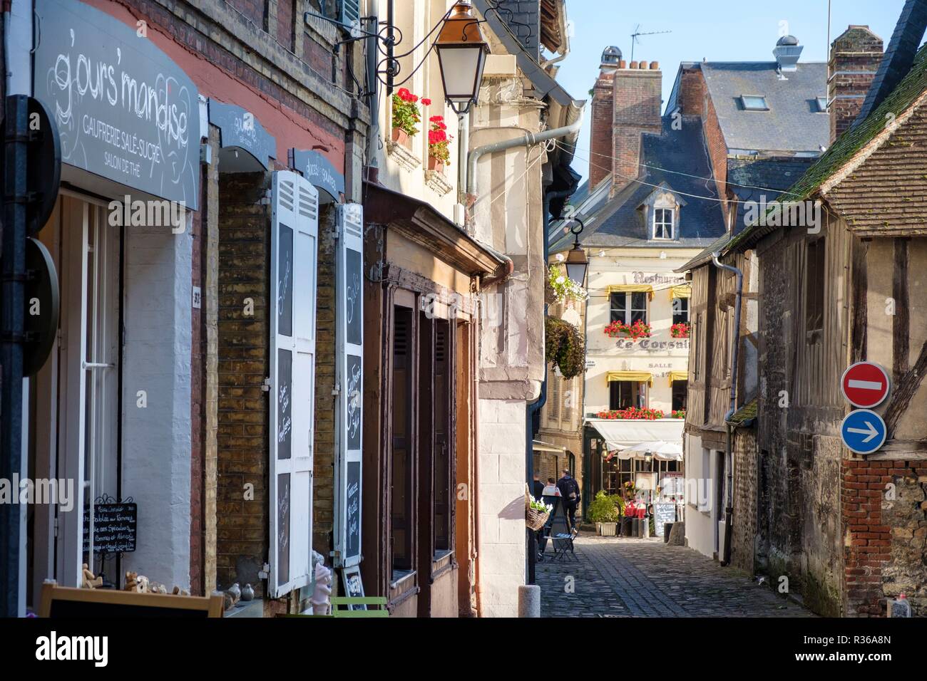 Honfleur village hi-res stock photography and images - Alamy