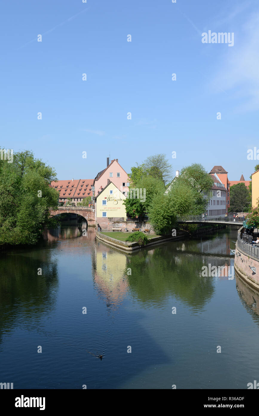 pegnitz in nuremberg Stock Photo - Alamy