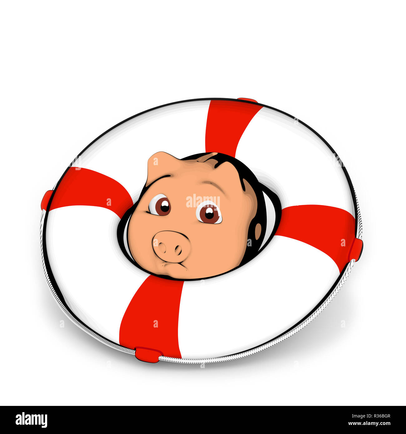 Reserves money cartoon hi-res stock photography and images - Alamy