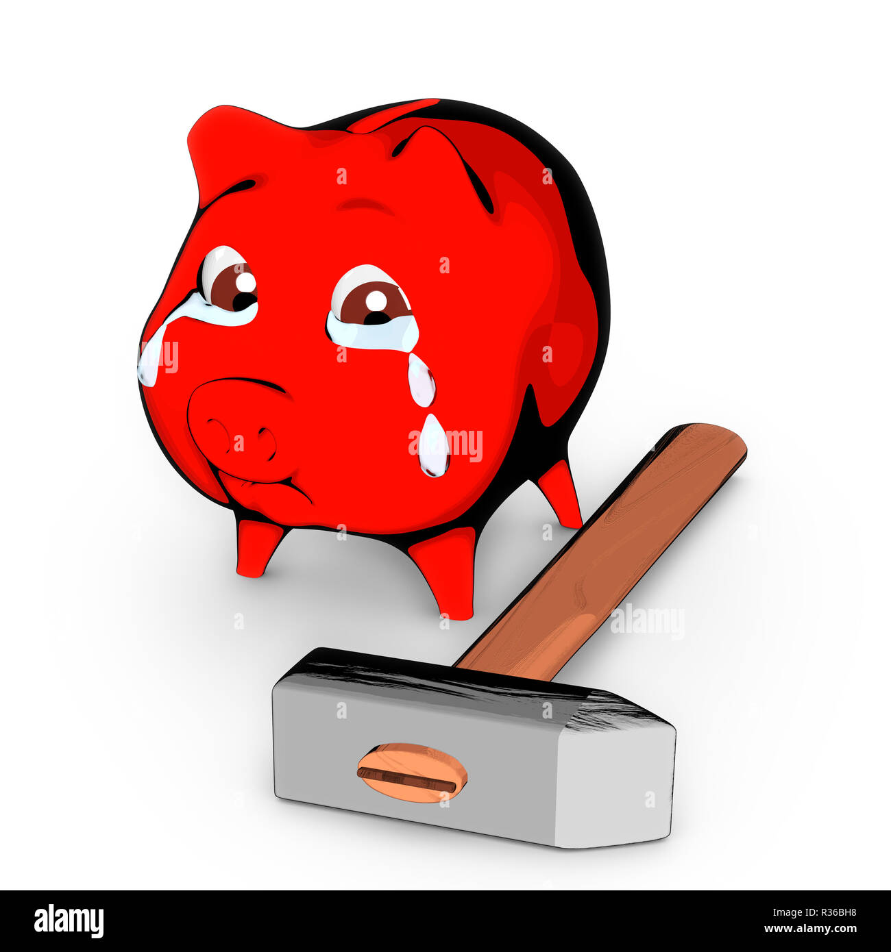 Reserves money cartoon hi-res stock photography and images - Alamy