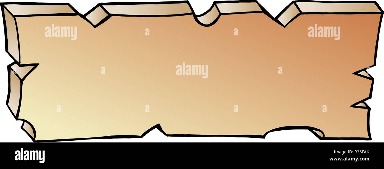 Hand-drawn Vector illustration of a Plank Stock Photo - Alamy