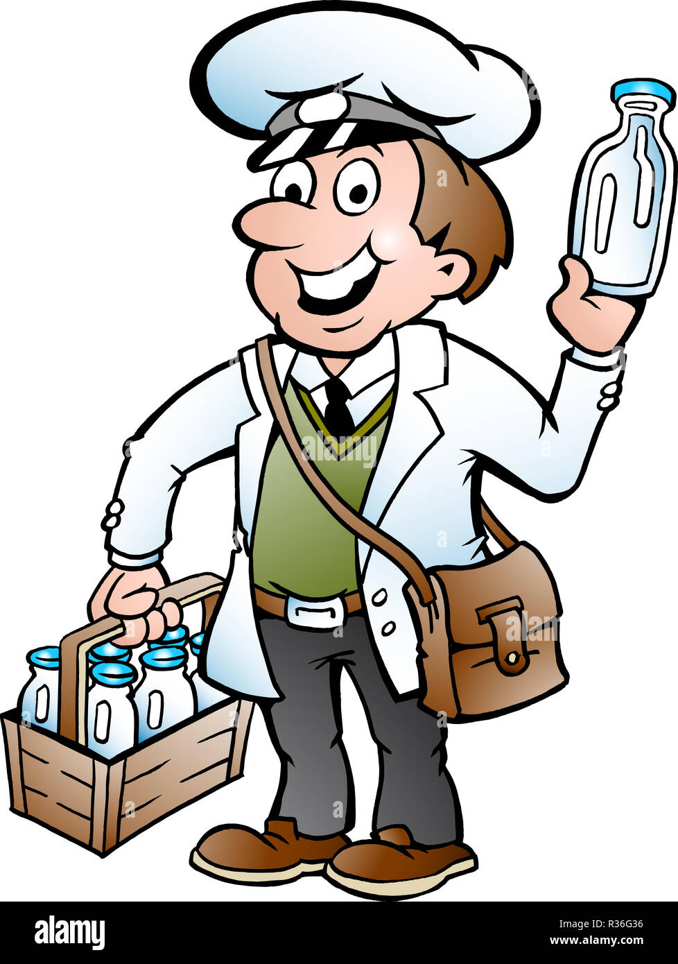 Milkman and retro hi-res stock photography and images - Alamy