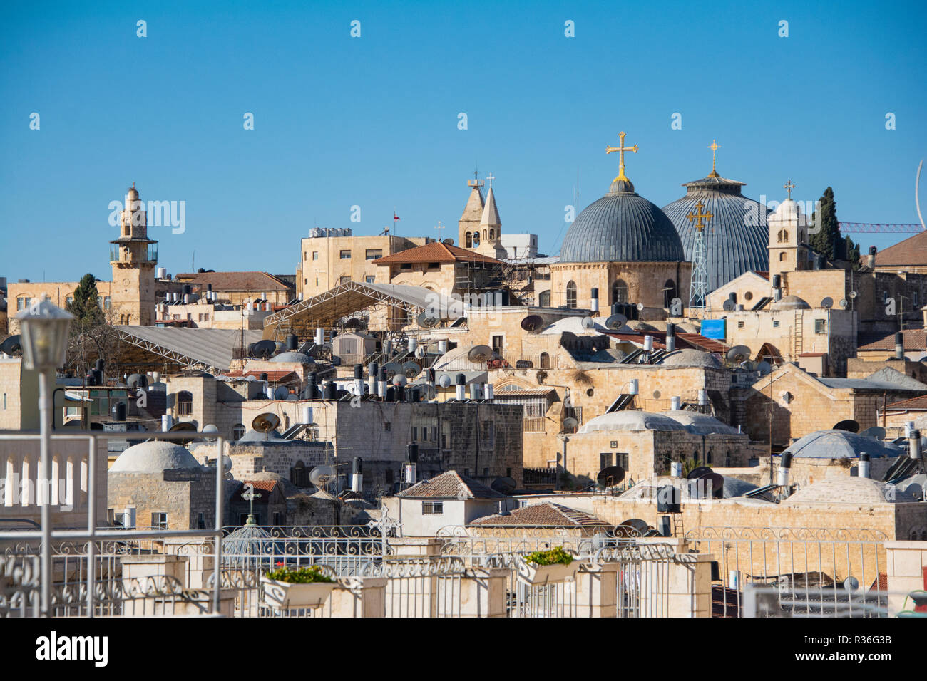 Jerusalem skyline hi-res stock photography and images - Alamy