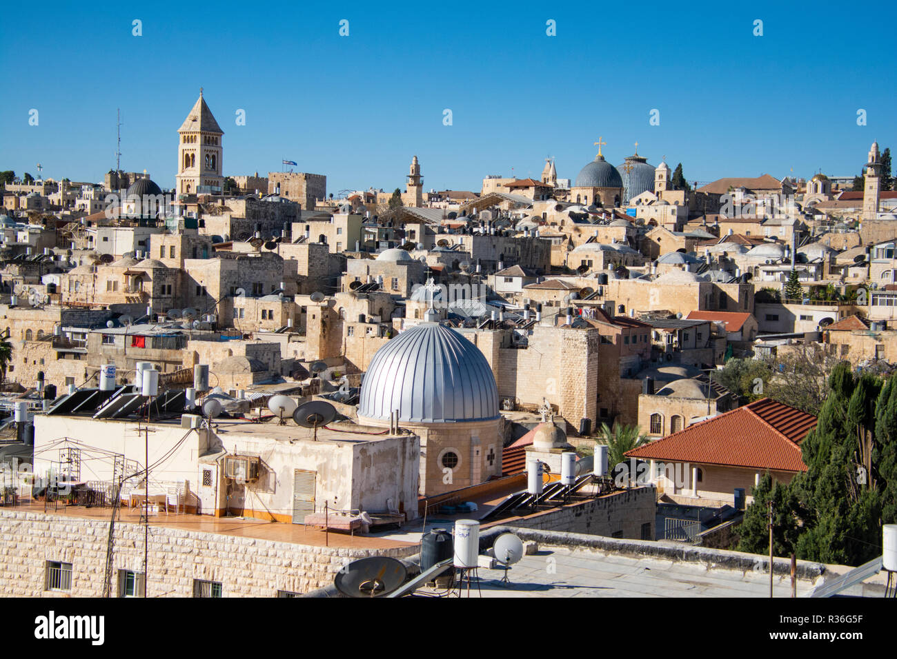 Jerusalem skyline hi-res stock photography and images - Alamy