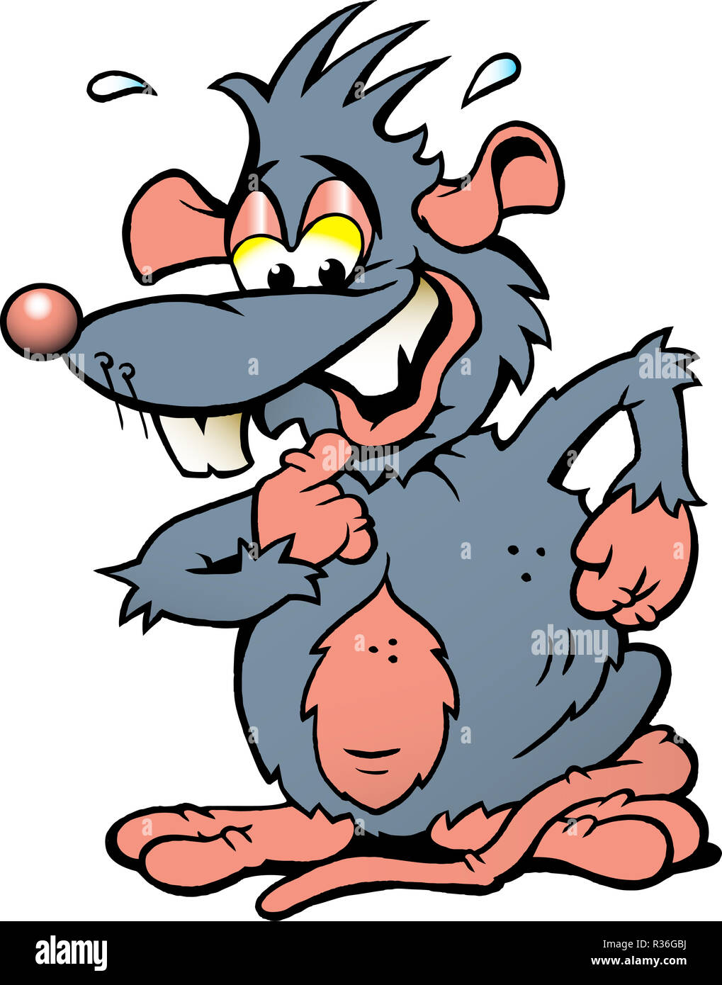 Cartoon big rodent hi-res stock photography and images - Alamy