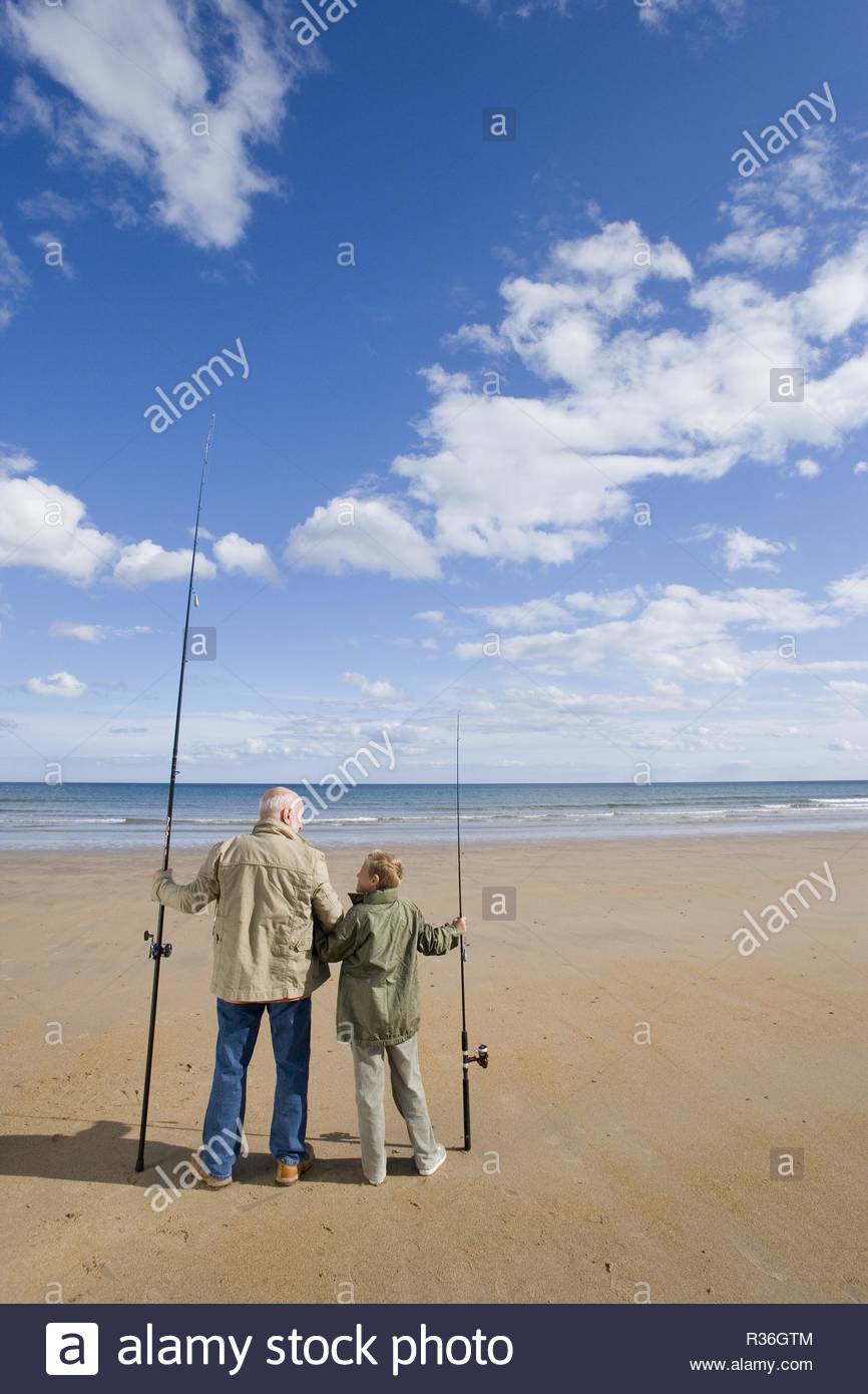 Grandpa Grandson Fishing Stock Photos & Grandpa Grandson Fishing Stock ...