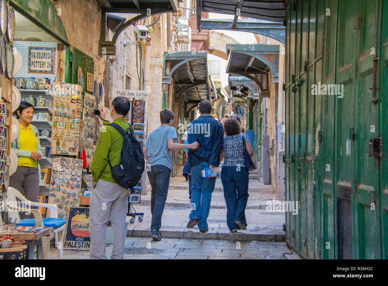 A street scene in Jerusalem Stock Photo - Alamy