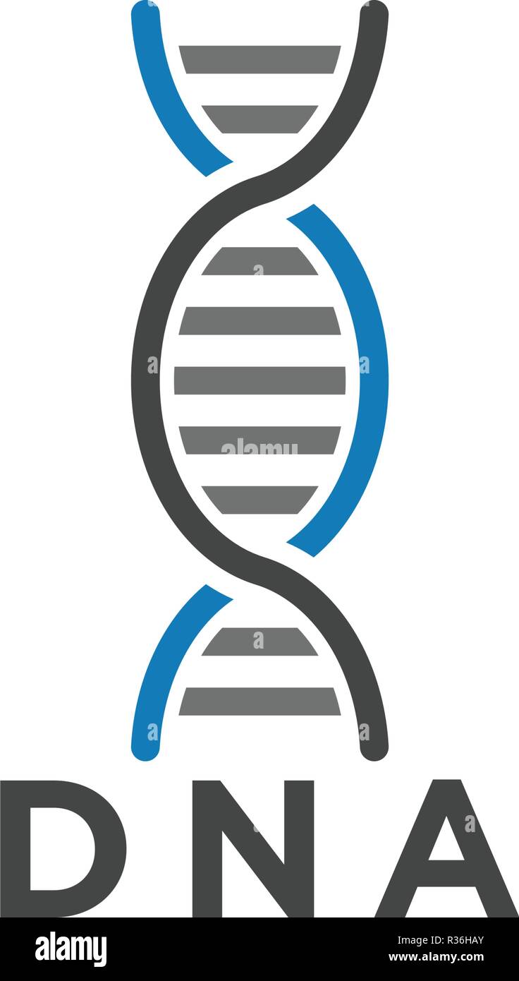 DNA symbol graphic design template vector illustration Stock Vector ...