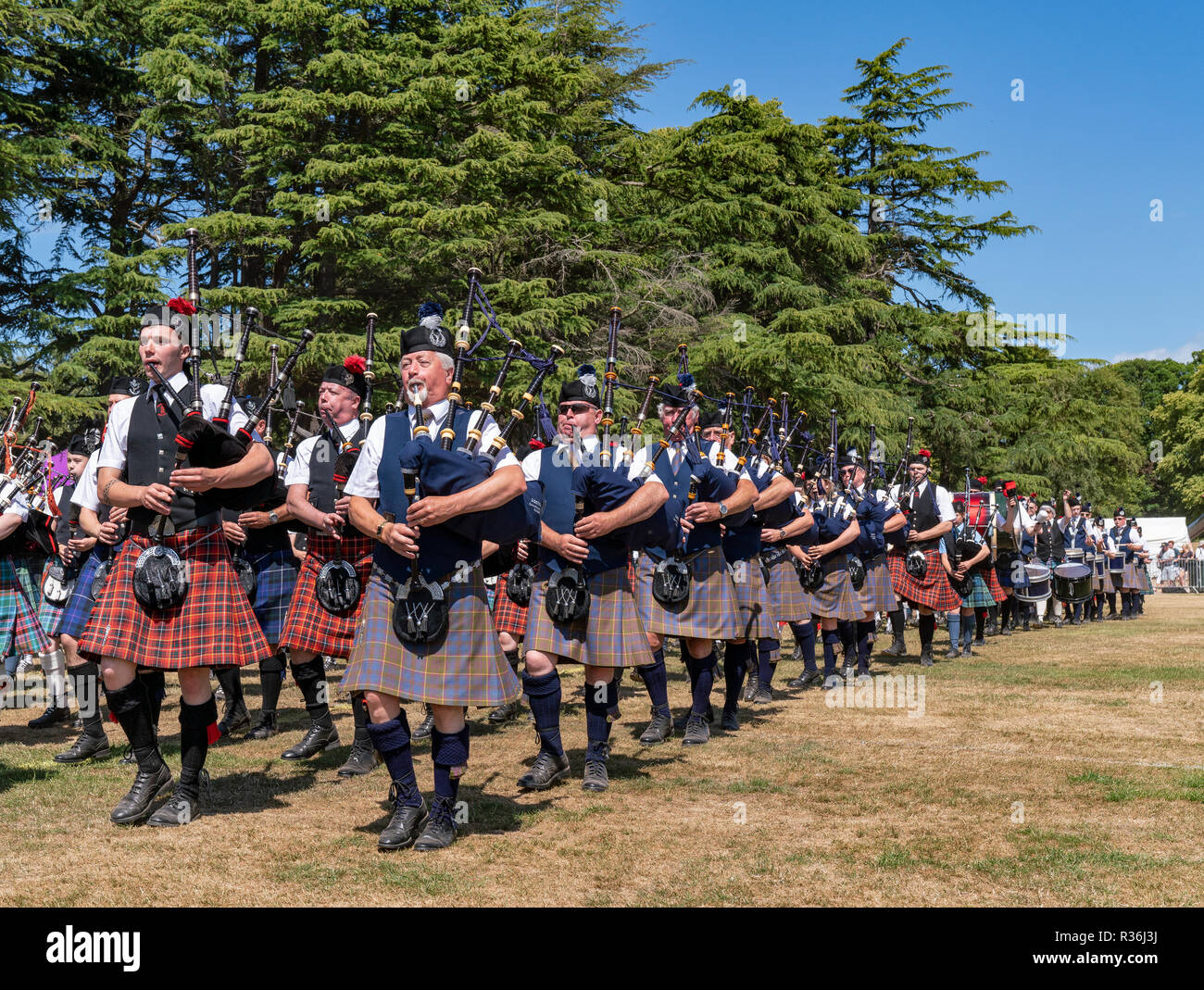 This is an image from the Forres Highland Games, held at Grant Park ...