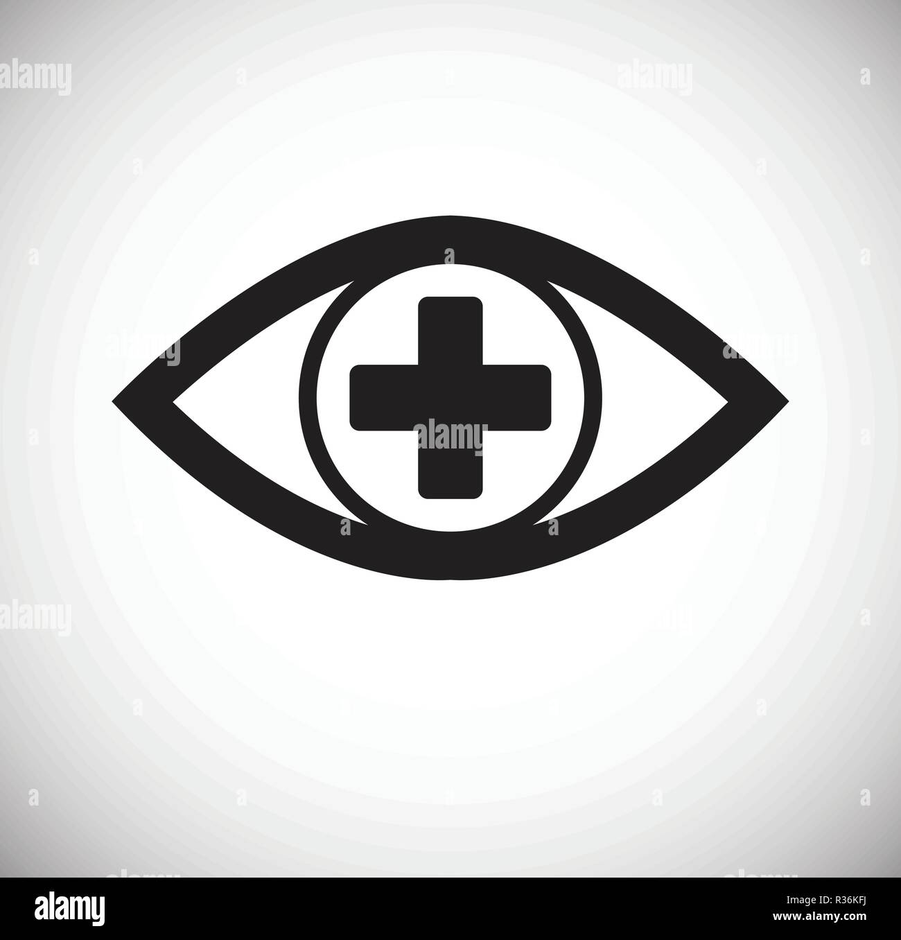 Ophthalmology on white background Stock Vector Image & Art - Alamy