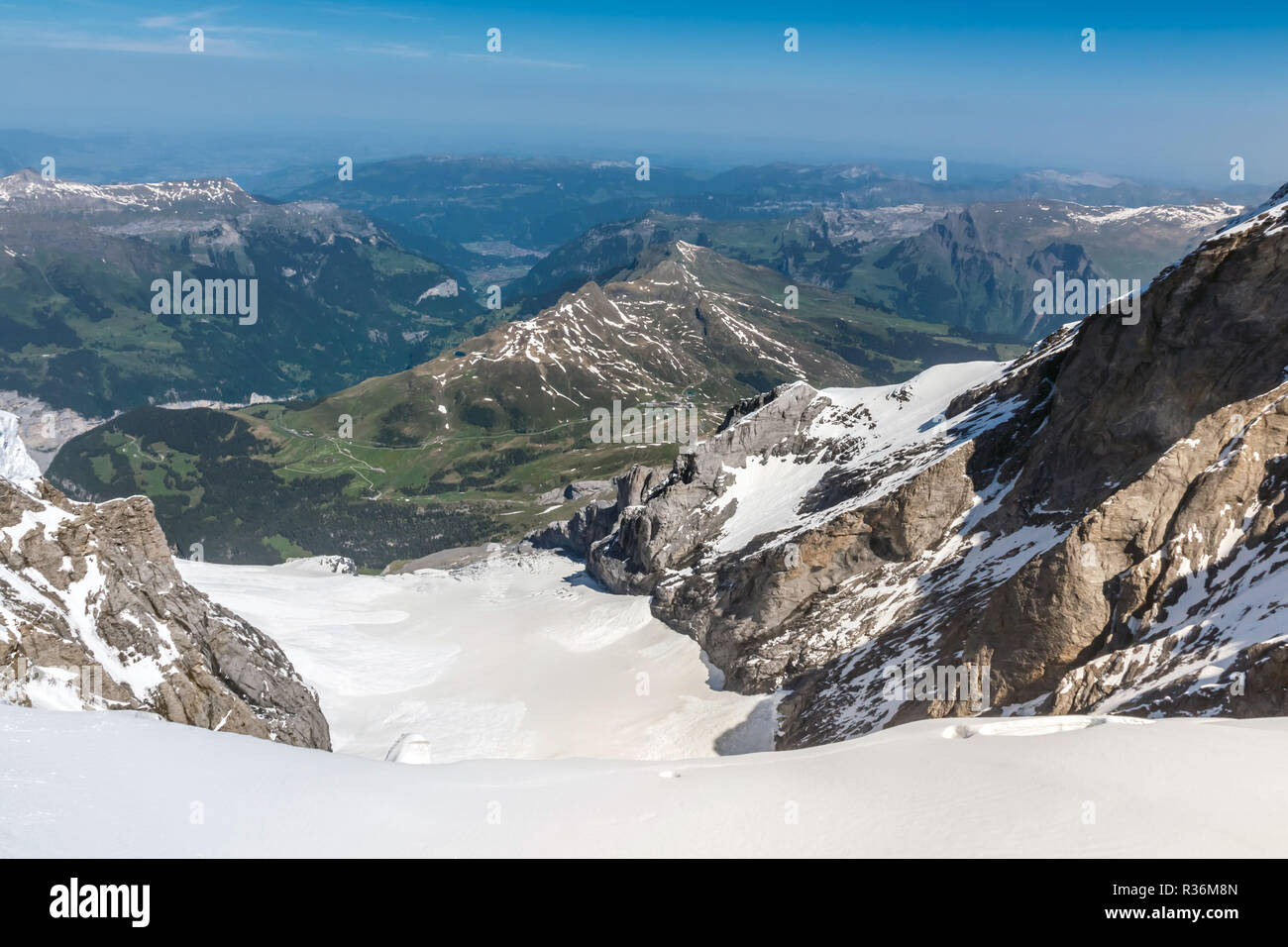 Blue ice glacier firmament sky hi-res stock photography and images - Alamy
