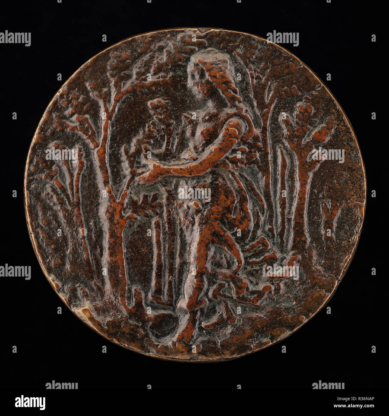 Poetry Walking in a Wood [reverse]. Dated: c. 1500. Medium: bronze ...