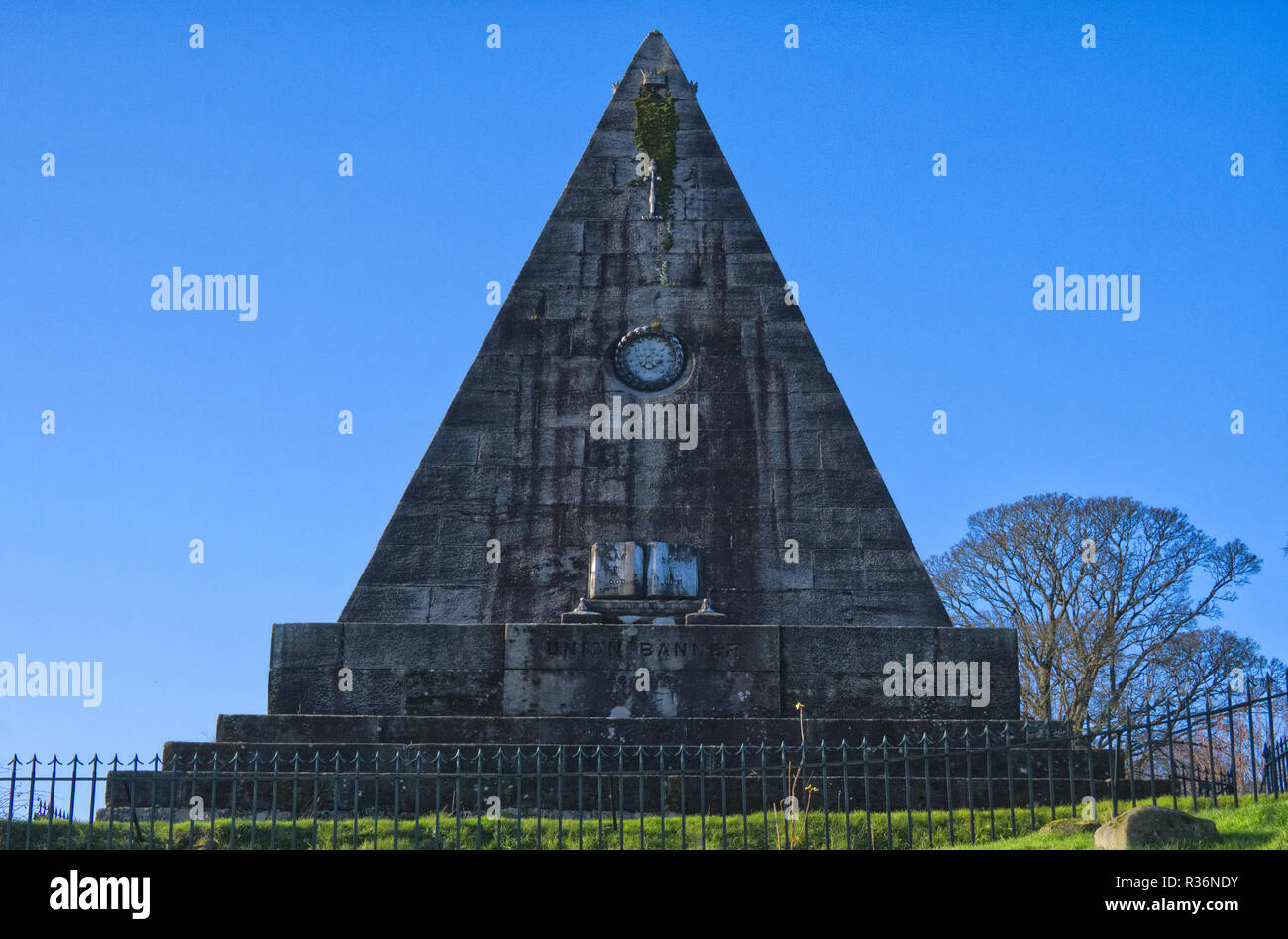 The Star Pyramid Stock Photo - Alamy