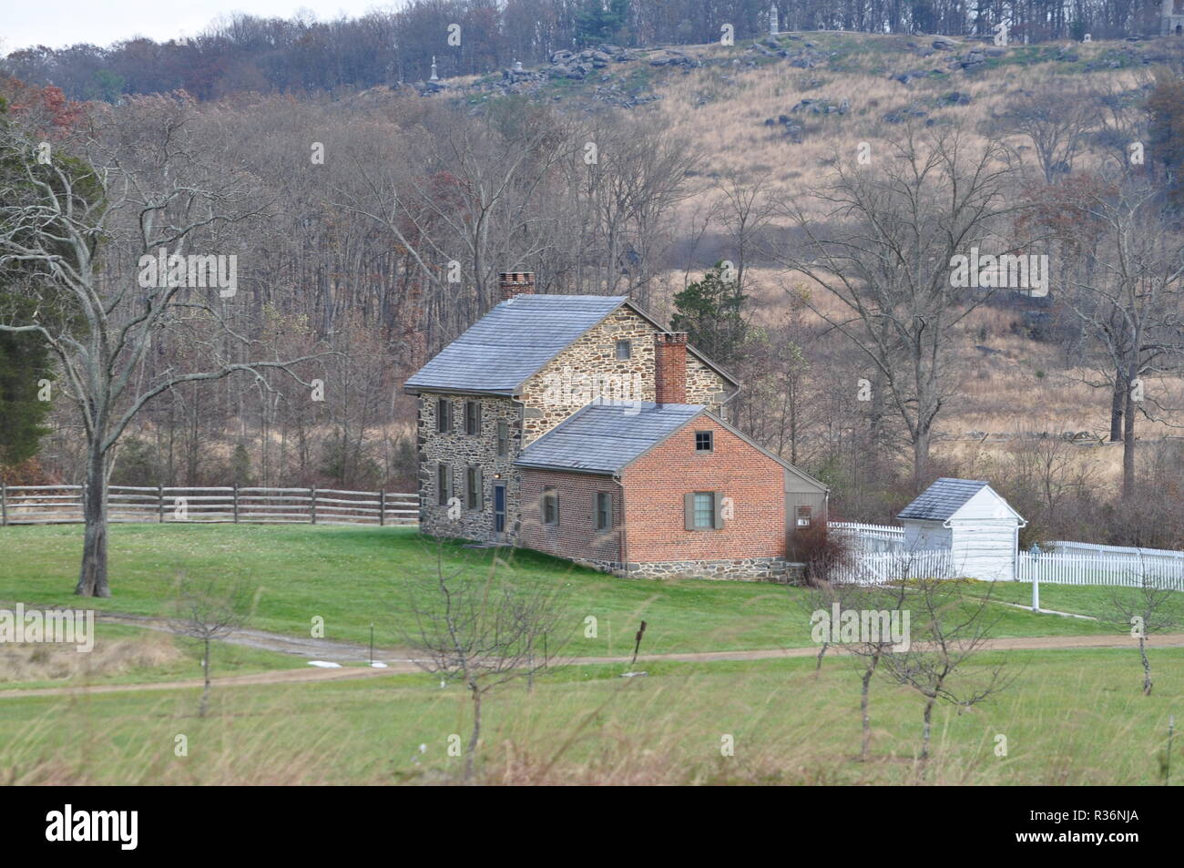 Gettysburg farmhouse hi-res stock photography and images - Alamy