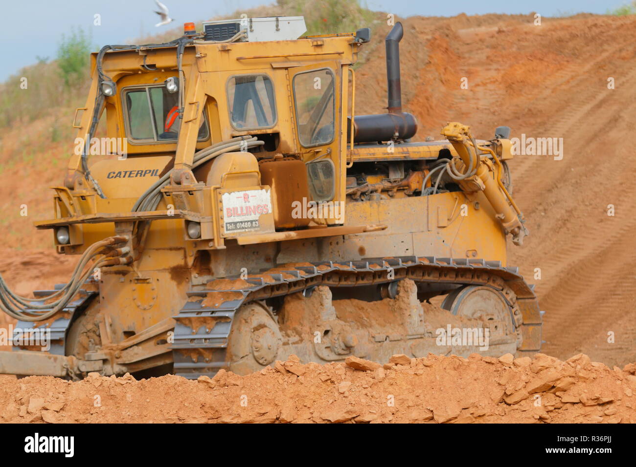 Caterpillar scraper hi-res stock photography and images - Alamy