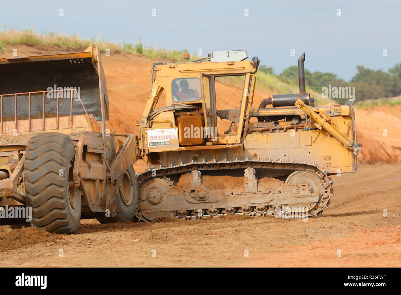 Motor scrapers hi-res stock photography and images - Alamy