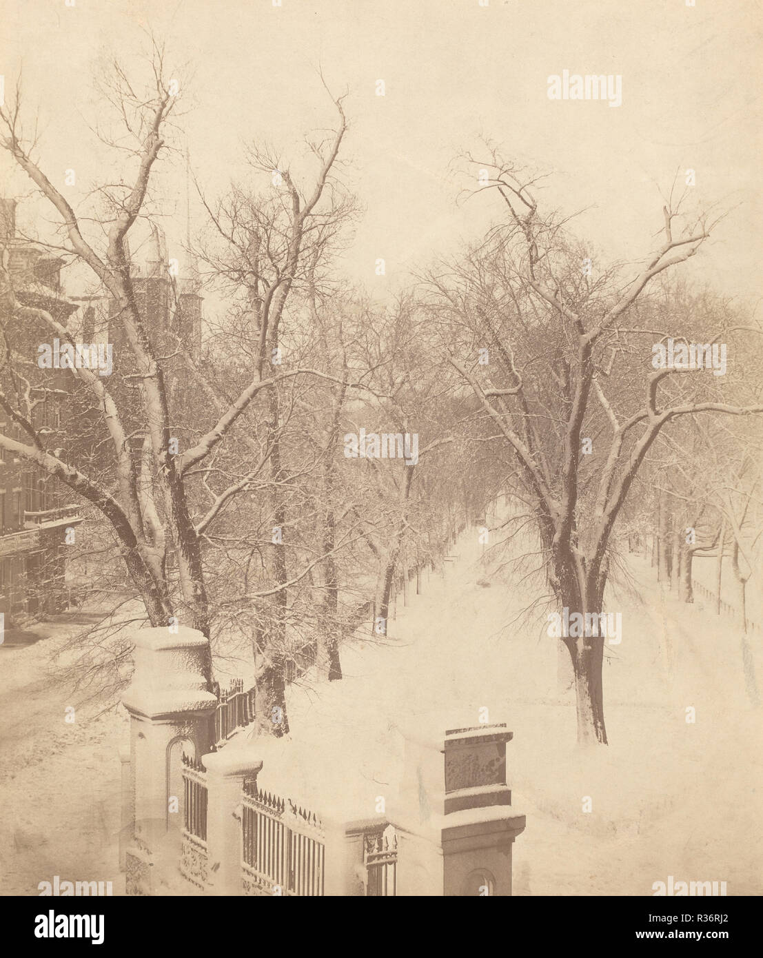 Boston in 1850s hi-res stock photography and images - Alamy