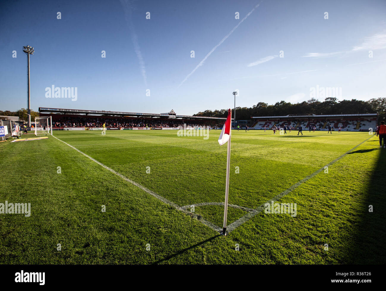 Stevenage Football Club home ground, Lamex Stadium, Broadhall Way ...