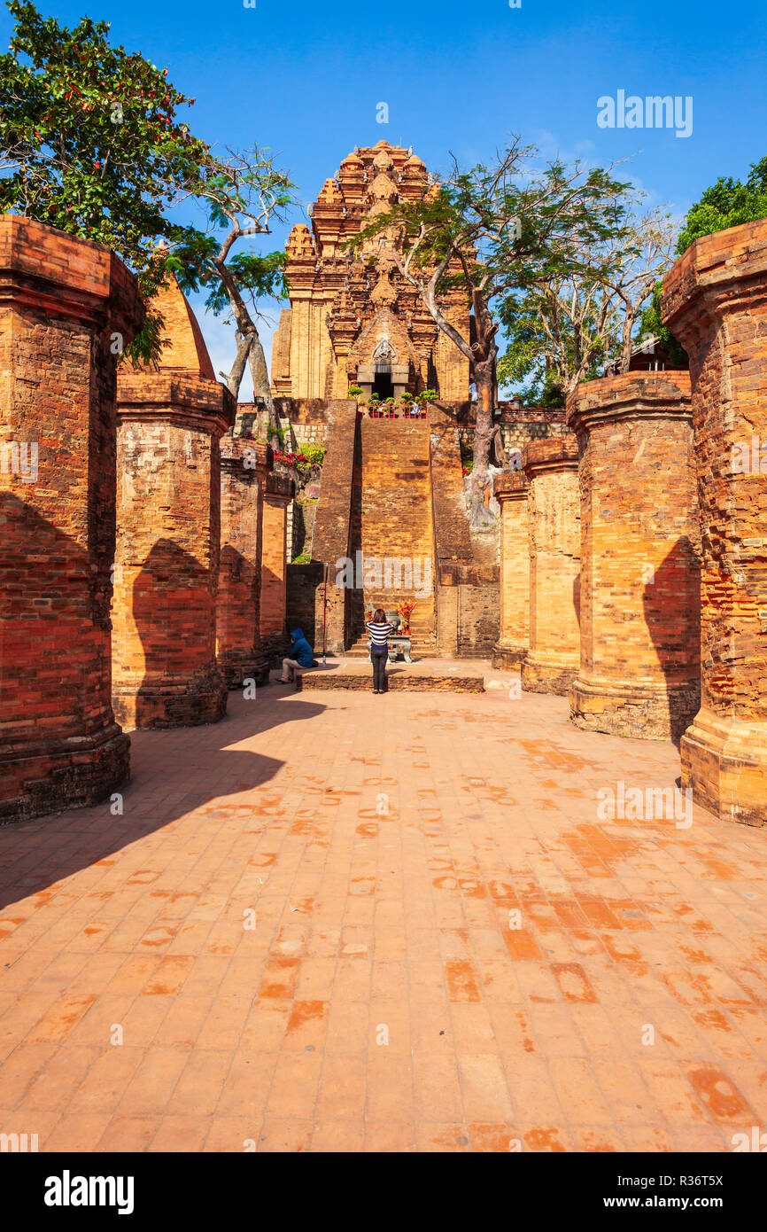 Ponagar or Thap Ba Po Nagar is a Cham temple tower near Nha Trang city ...