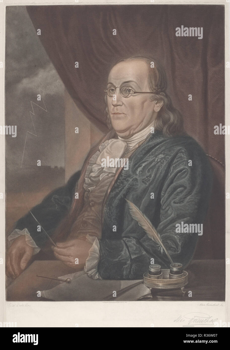 Benjamin franklin glasses hi-res stock photography and images - Alamy