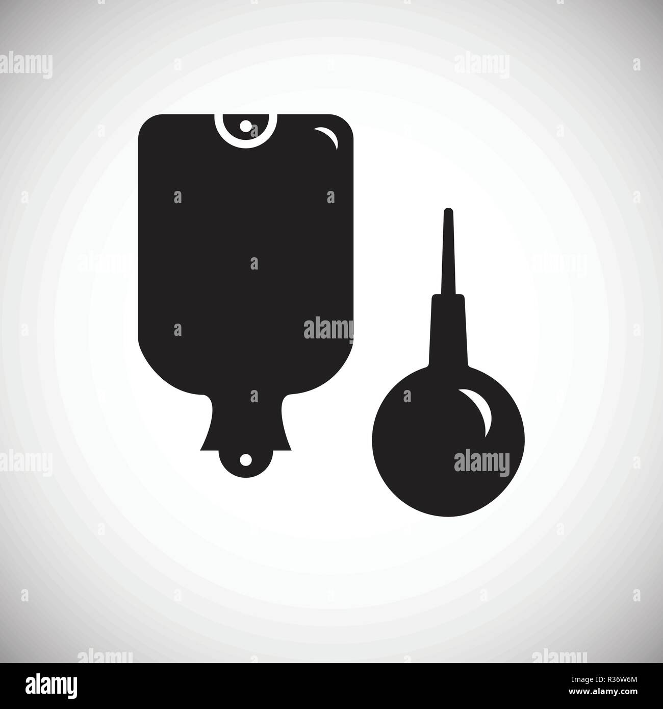 Clyster on white background icon Stock Vector Image & Art - Alamy