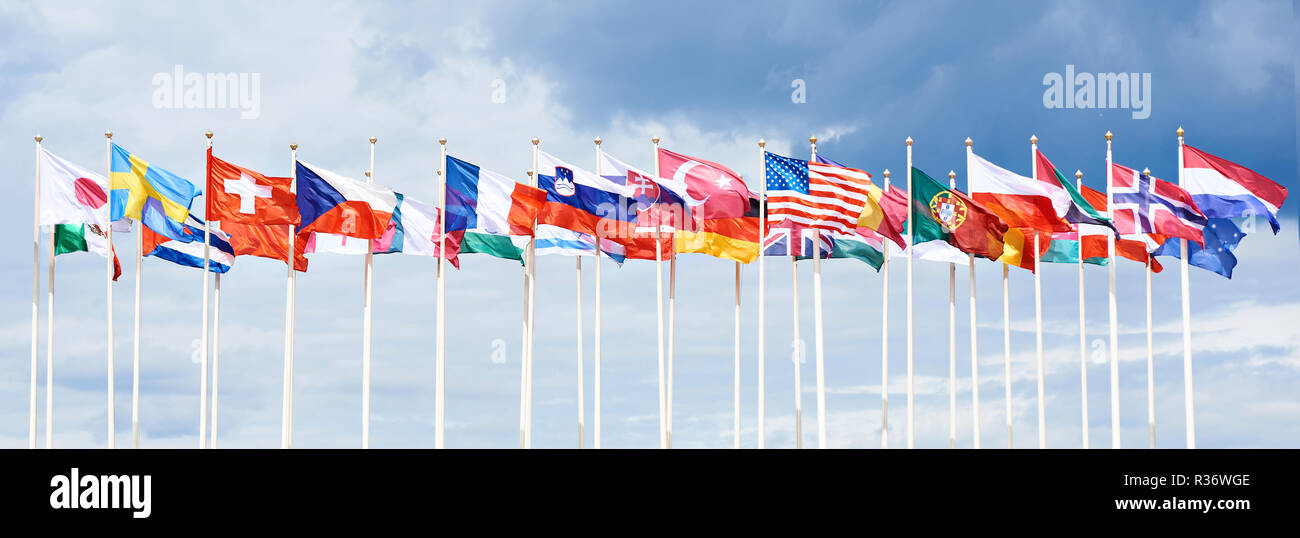 Different flags hi-res stock photography and images - Alamy