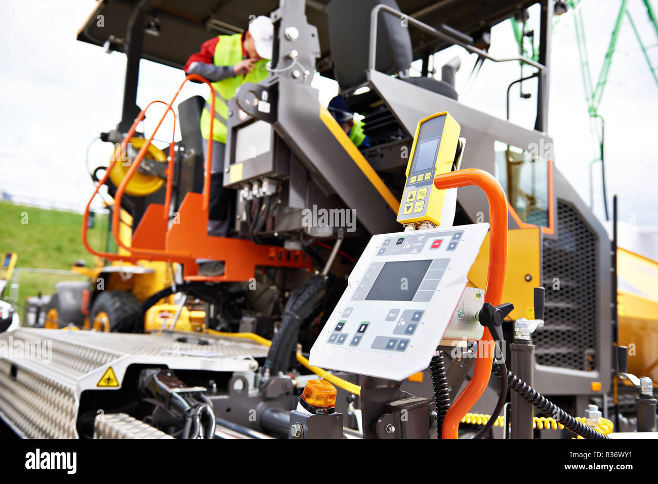 Construction road work machinery hi-res stock photography and images ...