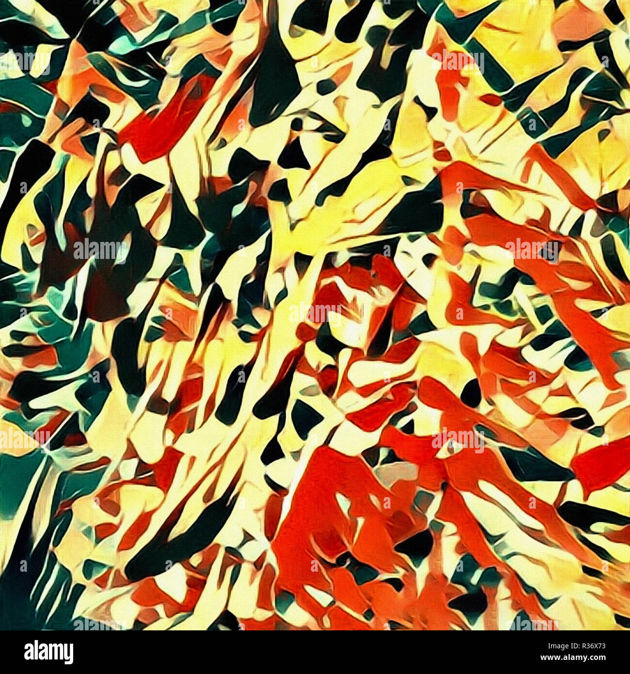 Abstract painting. Brush strokes Stock Photo - Alamy