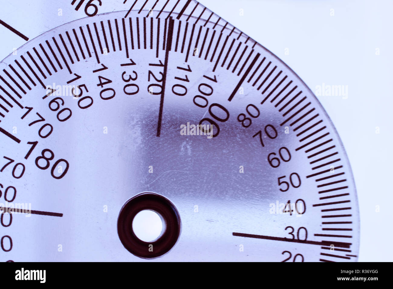 Goniometer movement medical instrument used for measuring mobility of ...