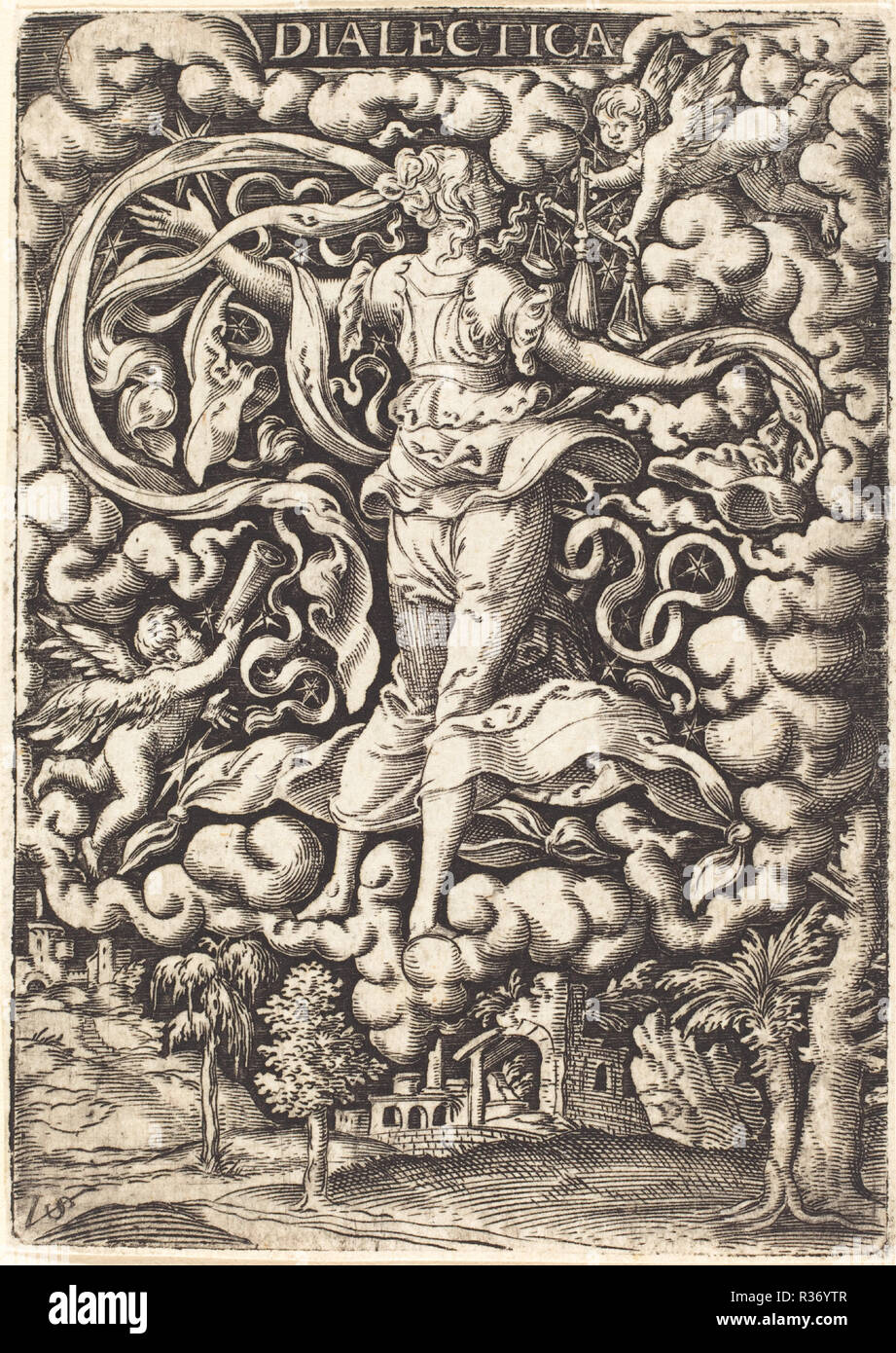 Dialectica (Dialectics). Medium: engraving. Museum: National Gallery of ...