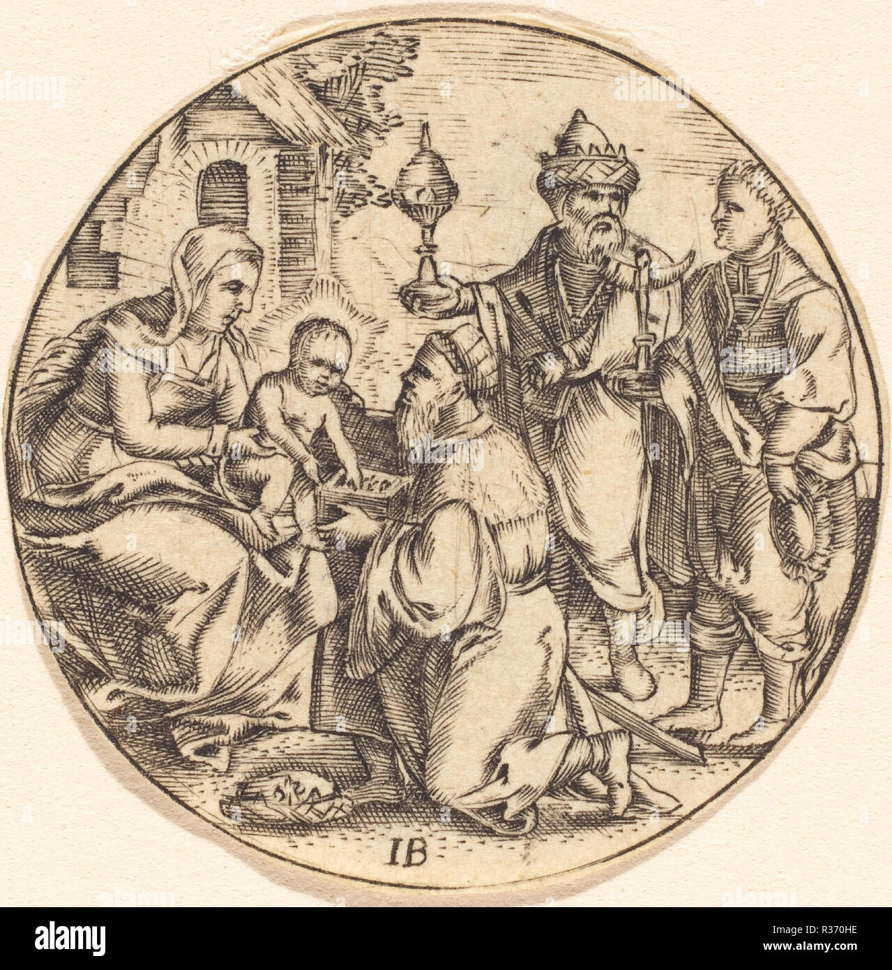 The Adoration of the Magi. Medium: engraving. Museum: National Gallery ...
