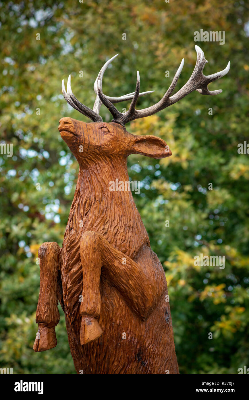 Statue Of Stag High Resolution Stock Photography and Images - Alamy