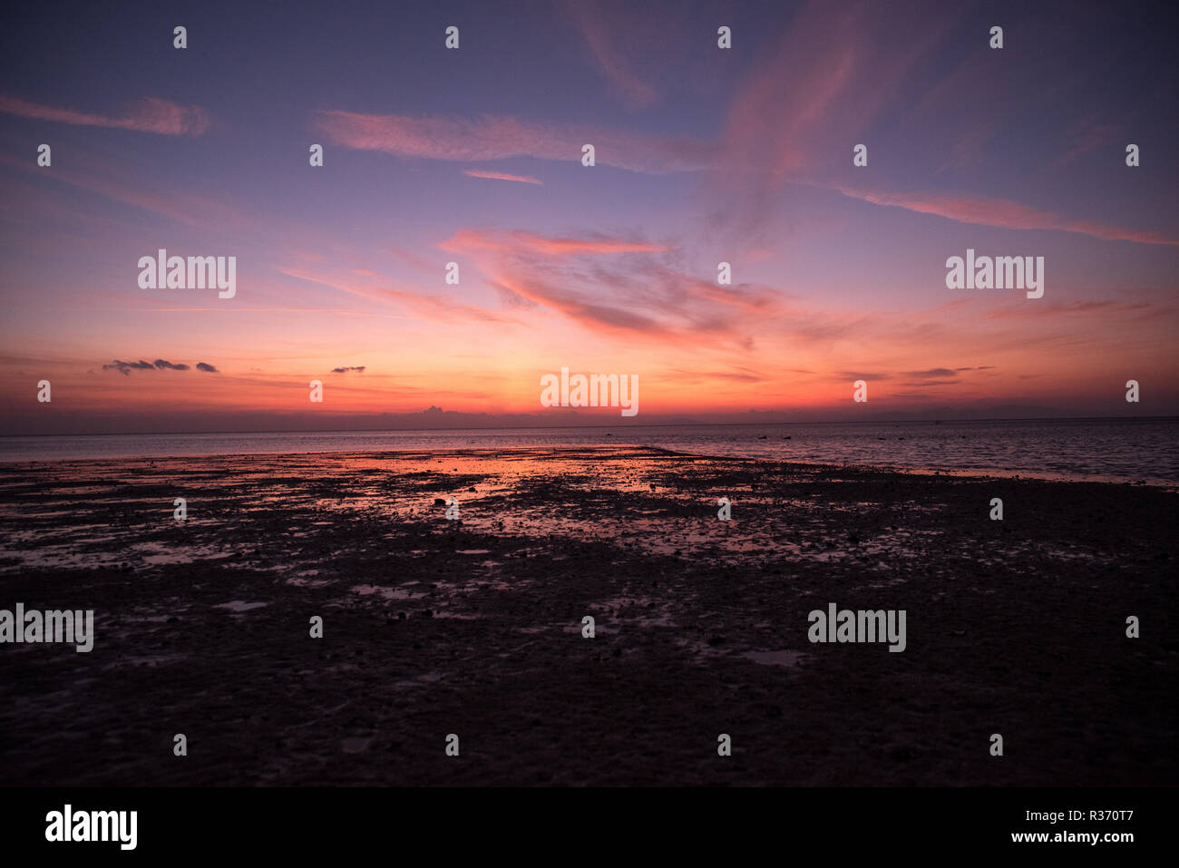 Sunset at Lakawon Beach Resort, Cadiz, Negros Occidental, Phlippines ...