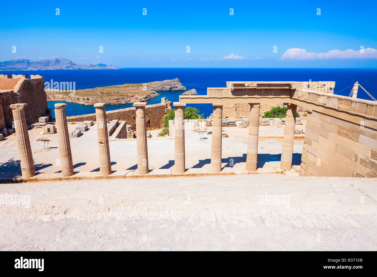 Rhodos panoramic aerial view hi-res stock photography and images - Alamy
