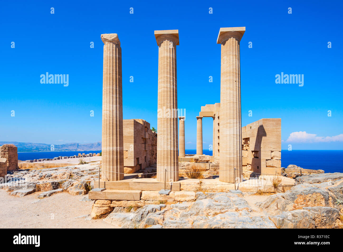 Rhodos panoramic aerial view hi-res stock photography and images - Alamy