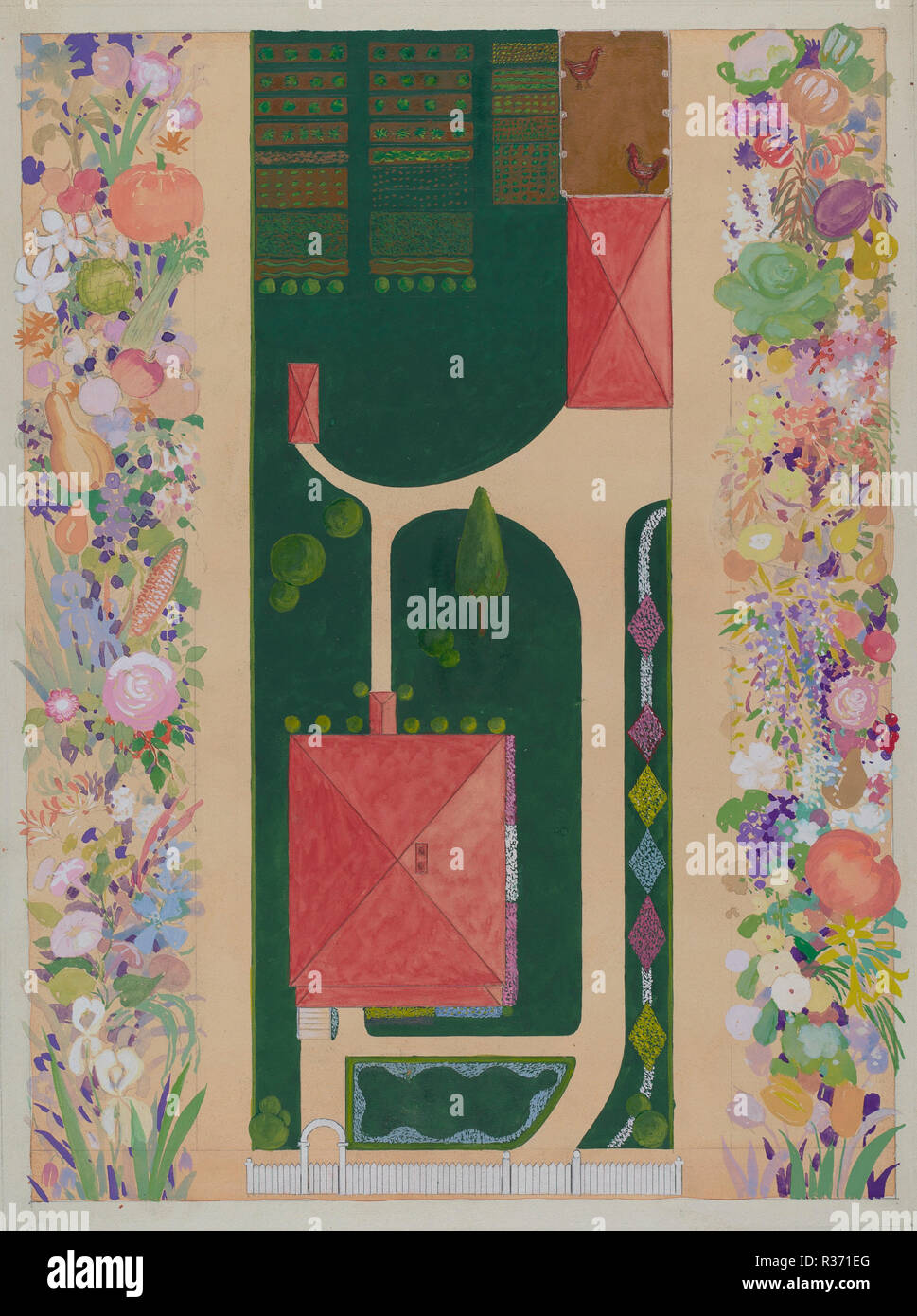 Samuel harrison house and garden hi-res stock photography and images ...