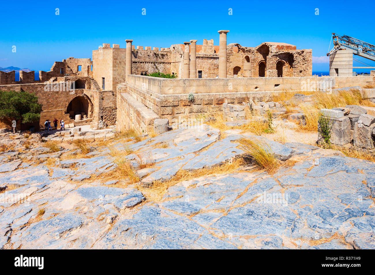 Rhodos panoramic aerial view hi-res stock photography and images - Alamy