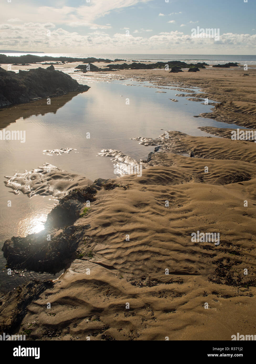 Croyde bay , North Devon , England Stock Photo - Alamy