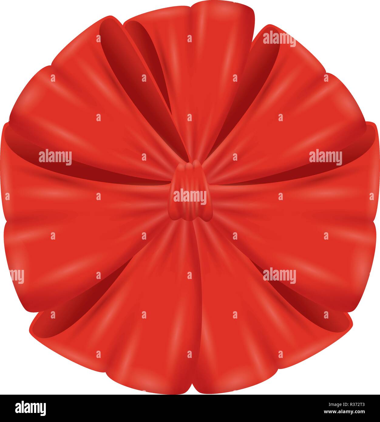 red bow ribbon tape decorative vector illustration design Stock Vector ...