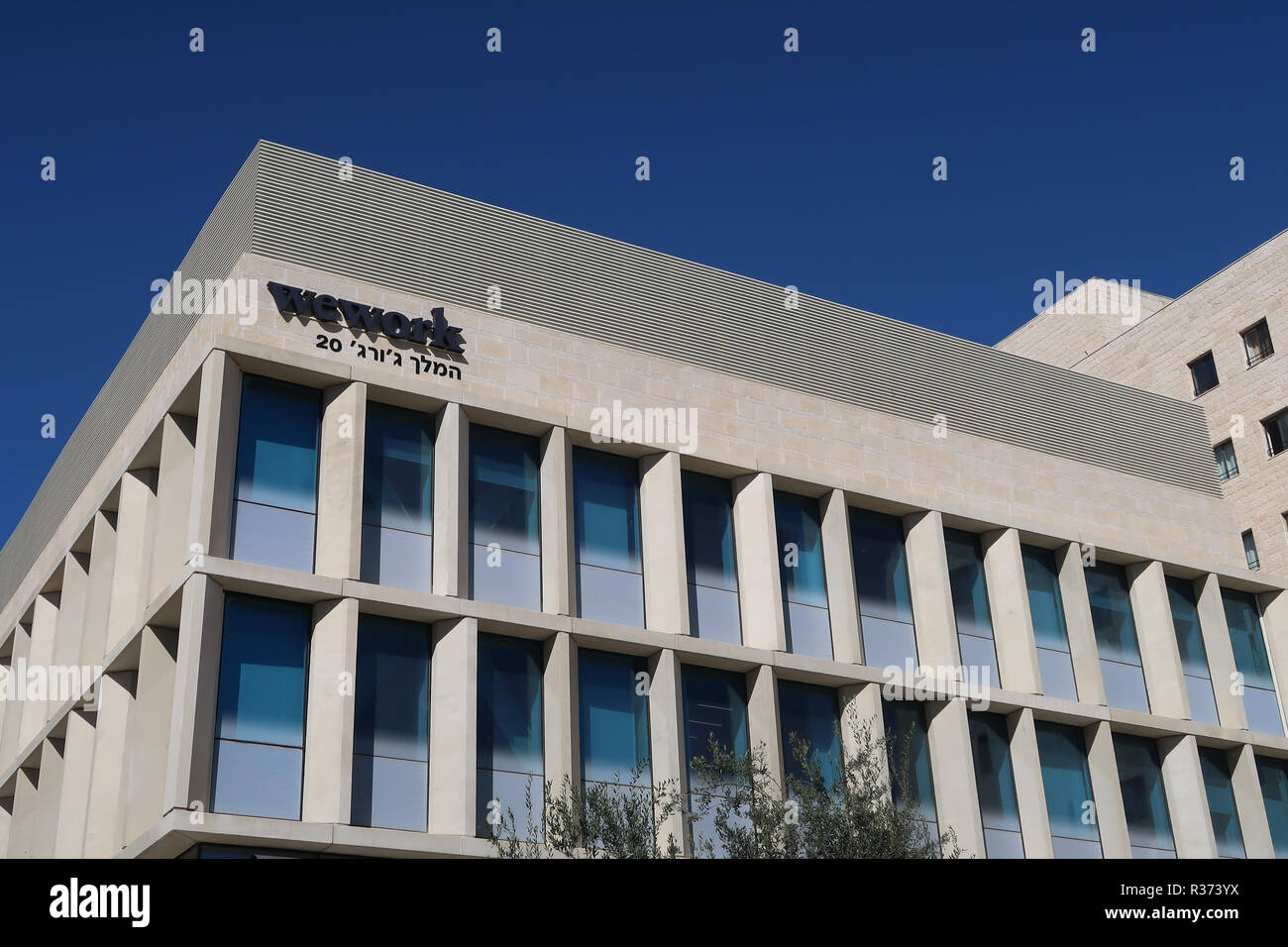 Exterior of the new WeWork Coworking and Office Space located in King ...