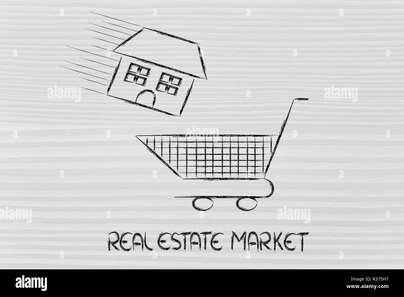 Caddy house Black and White Stock Photos & Images - Alamy