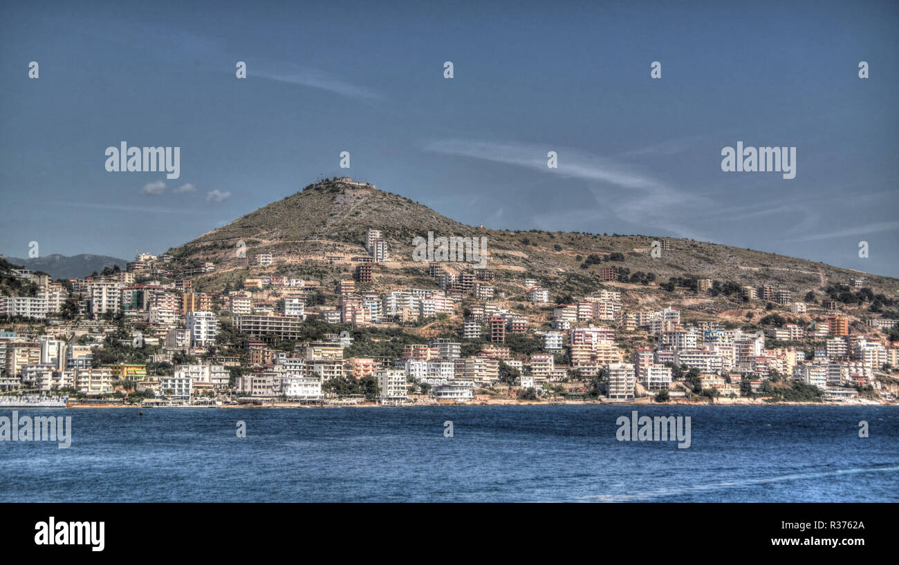 Albania saranda marina hi-res stock photography and images - Alamy