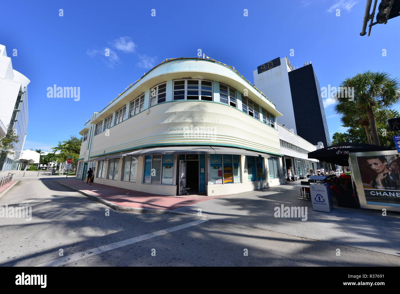 Ocean boulevard in Miami Stock Photo - Alamy