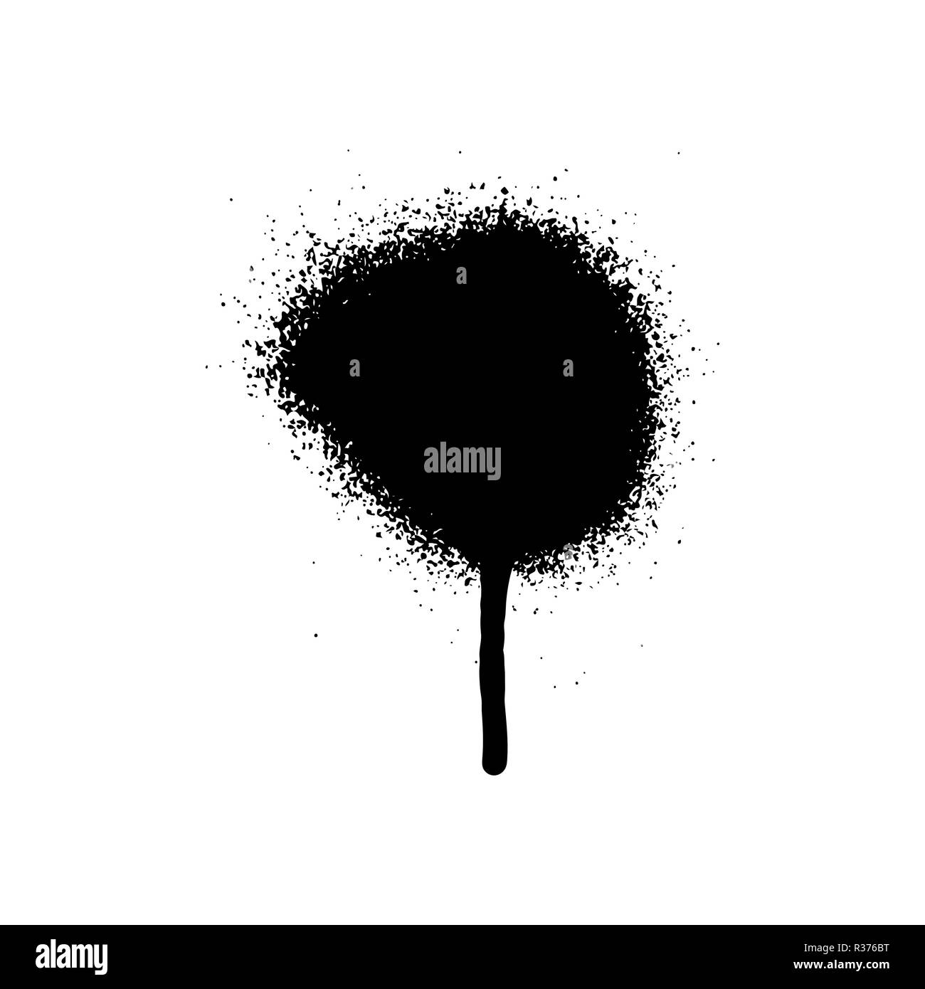 Graffiti grunge spray design hi-res stock photography and images - Alamy