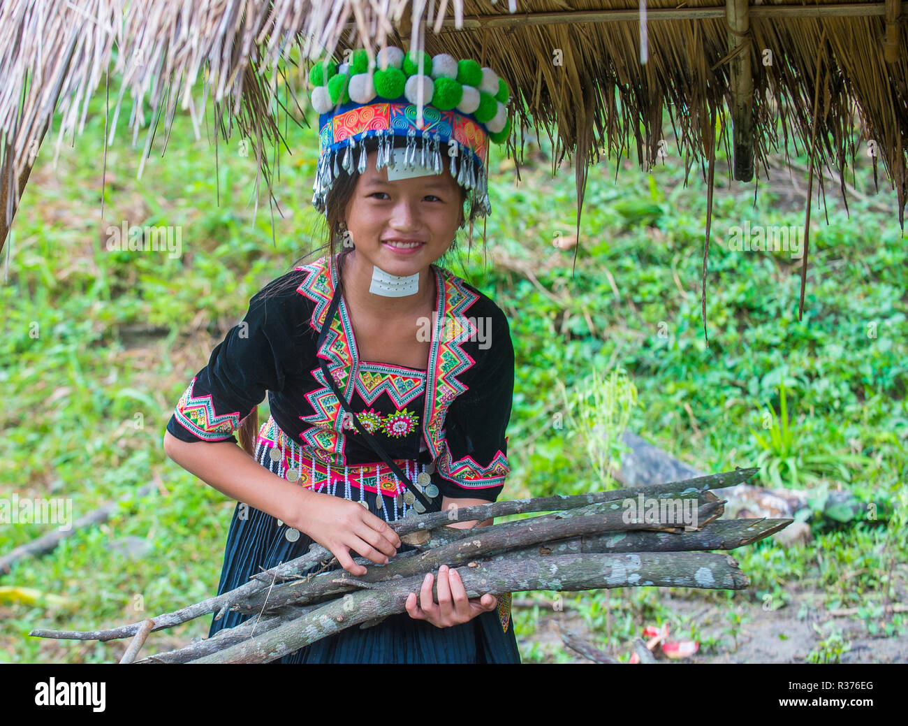 Hmong tribal village hi-res stock photography and images - Alamy