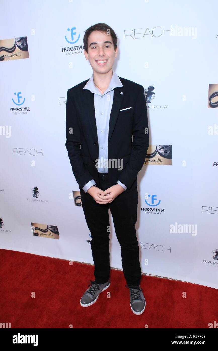 Reach premiere in Los Angeles, United States Featuring: Steven Thomas ...