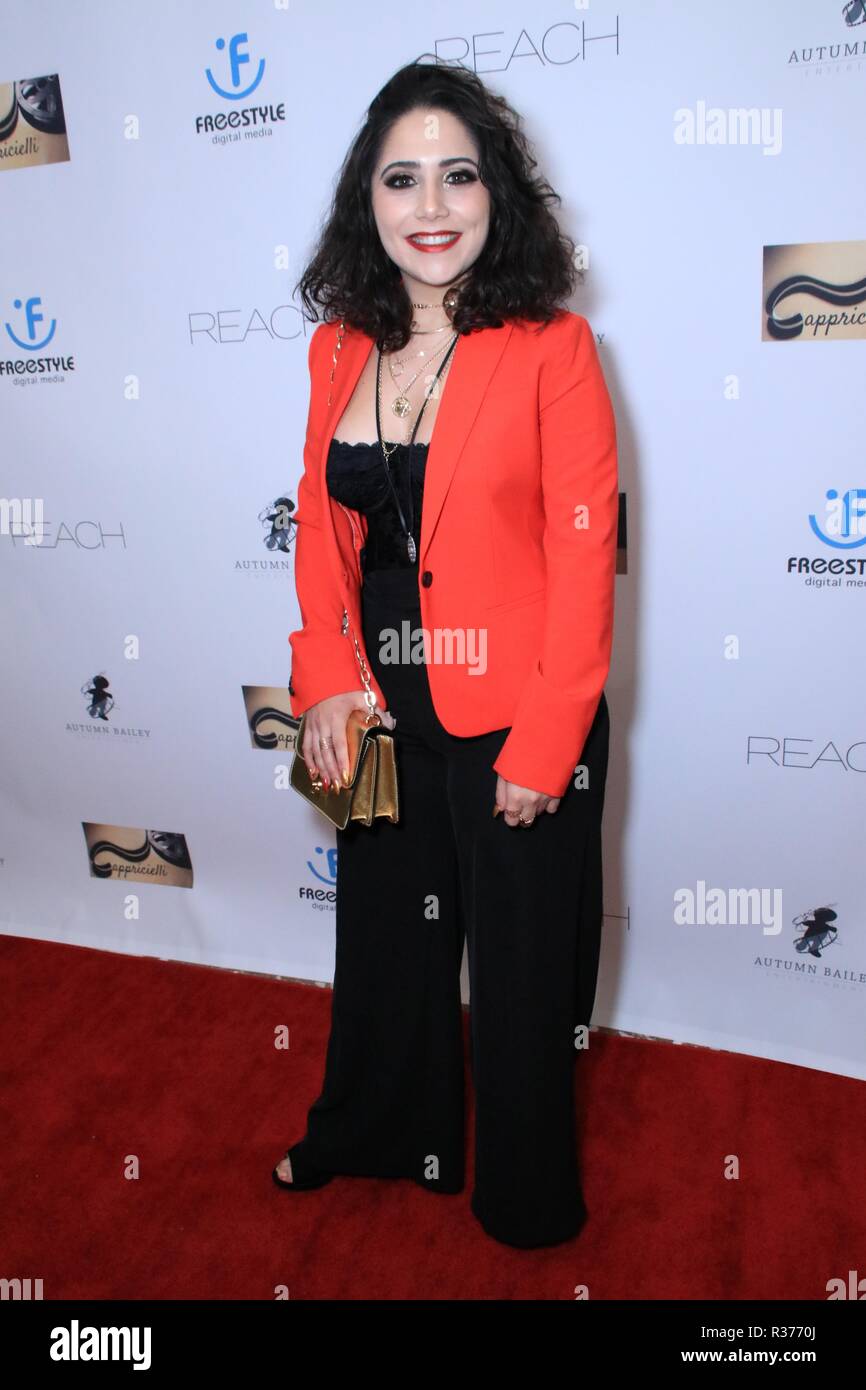Reach premiere in Los Angeles, United States Featuring: Natasha Capp ...