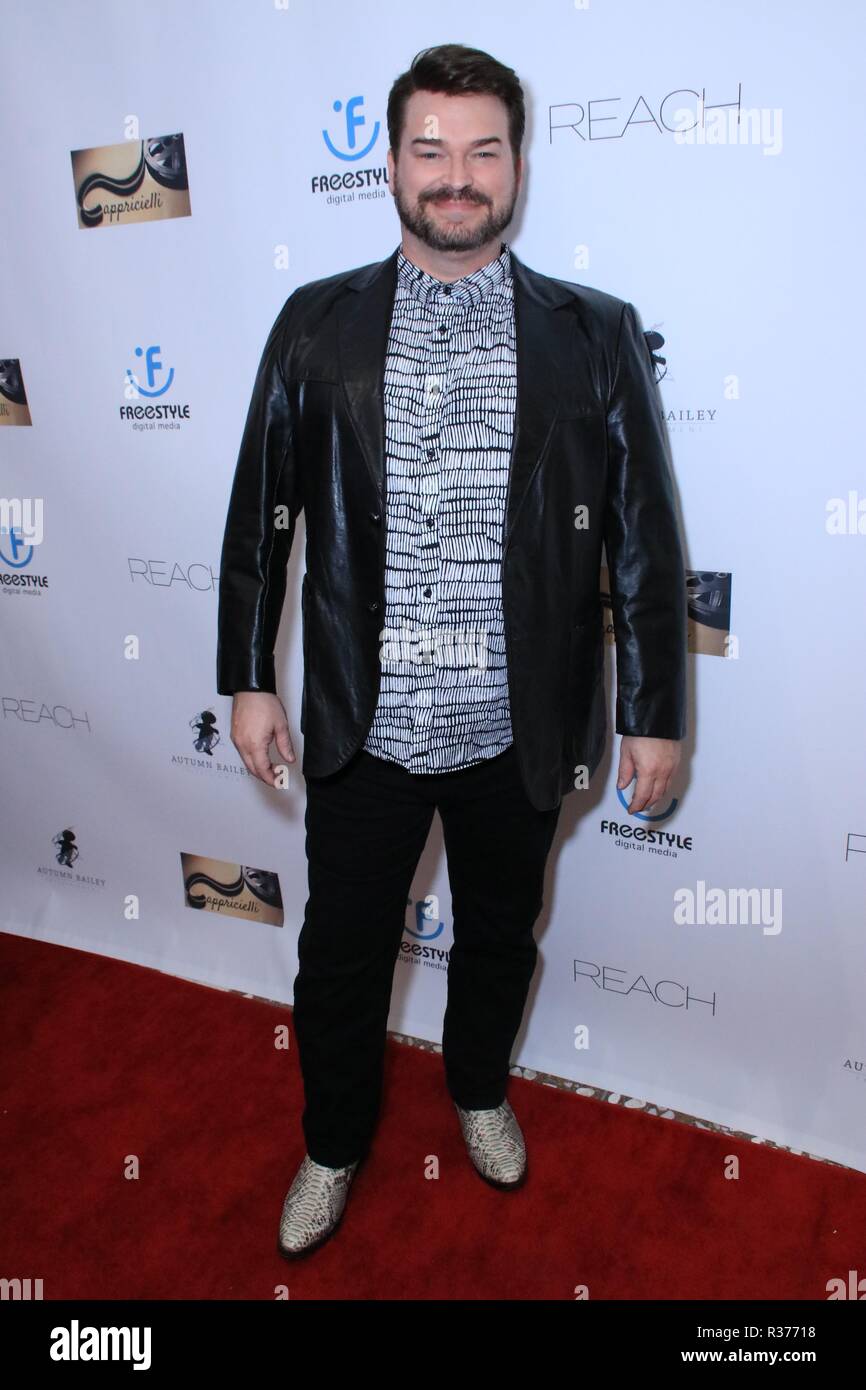 Reach premiere in Los Angeles, United States Featuring: Jayson Bernard ...