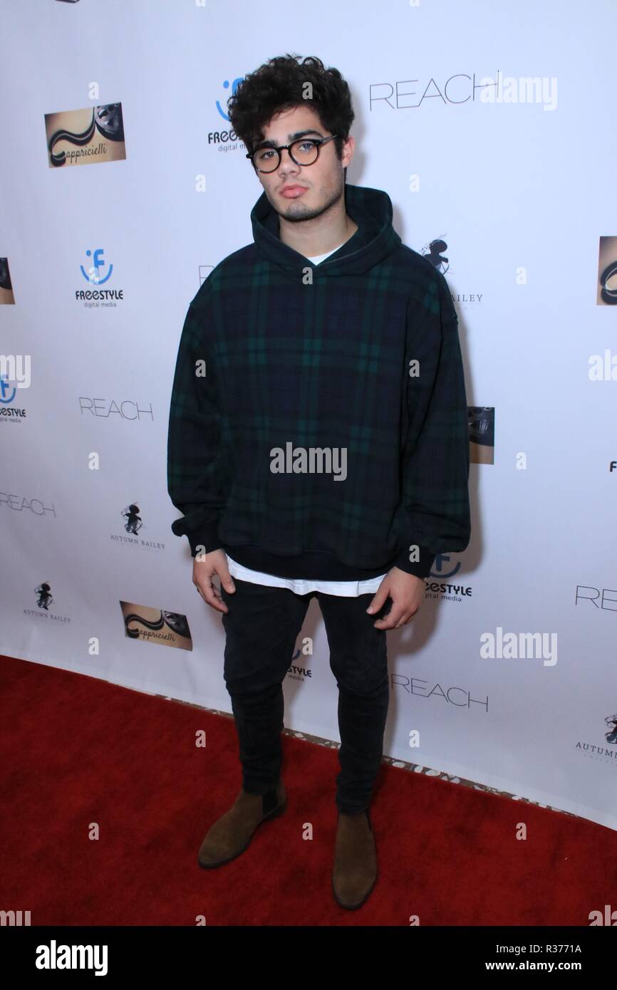 Reach premiere in Los Angeles, United States Featuring: Emery Kelly ...