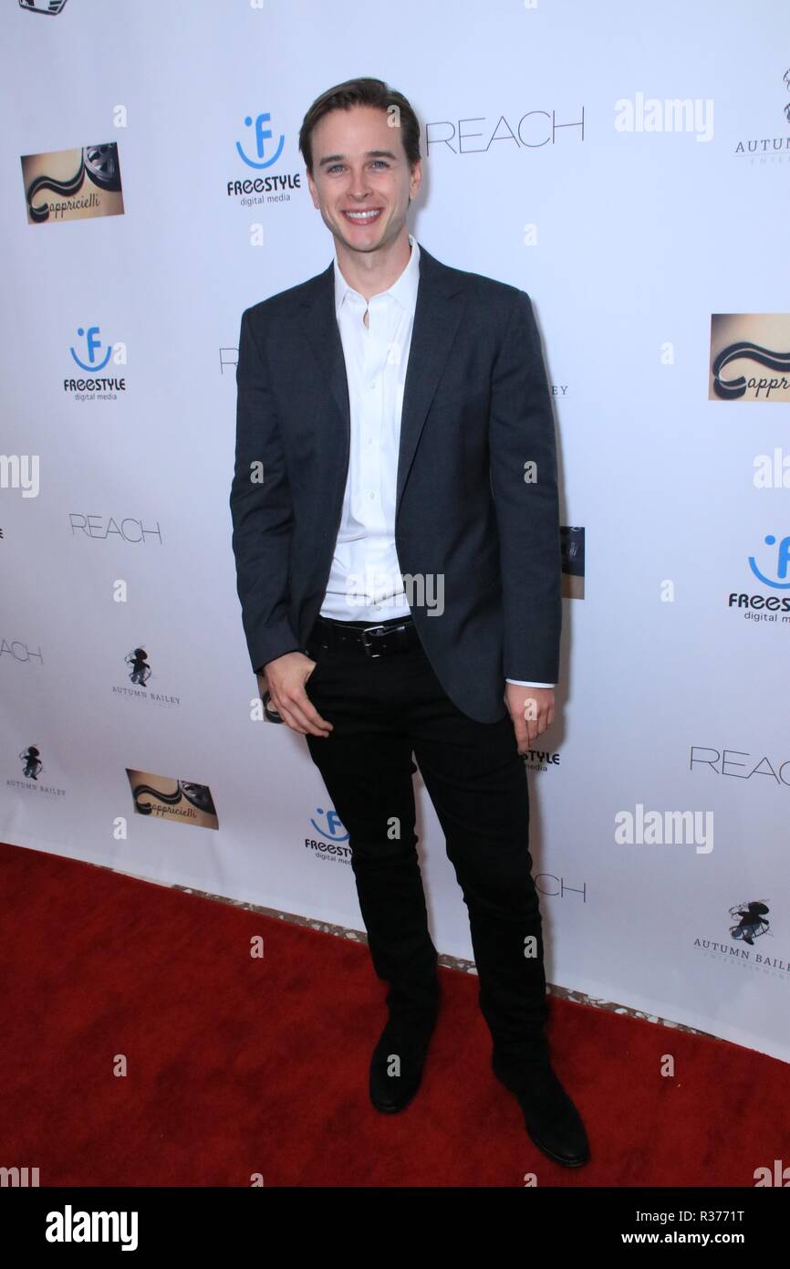 Reach premiere in Los Angeles, United States Featuring: Grant Harling ...